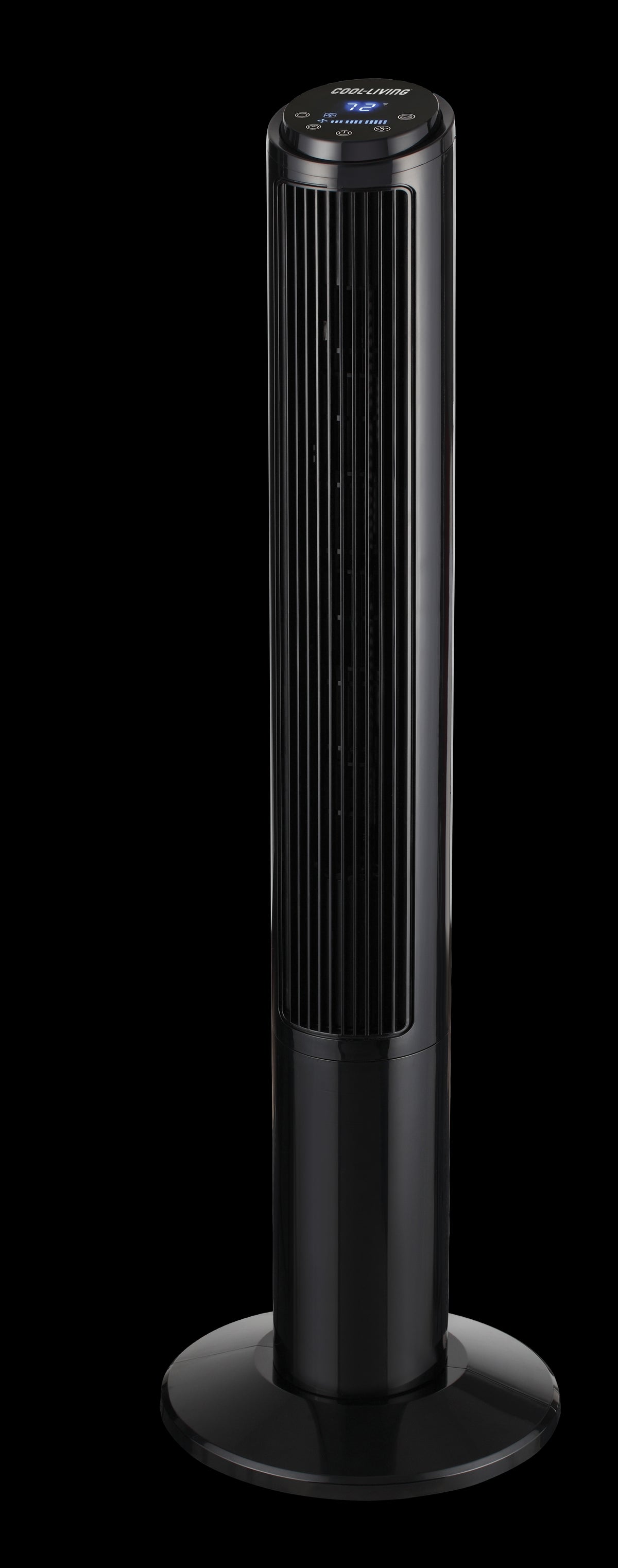 40" 3-Speed Oscillating Tower Fan w/ LED Display & Remote | Cool-Living ...